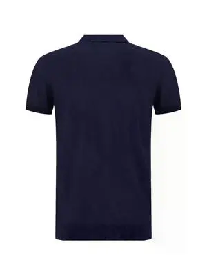GRAN SASSO Open-knit Short-sleeved Shirt
