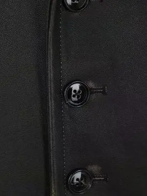 ANN DEMEULEMEESTER Malik Distressed Leather Jacket