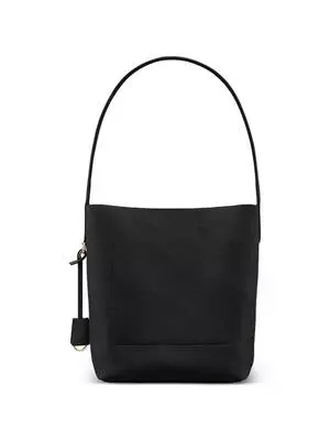 MAISON DE SABRE Grained Leather Bucket Bag