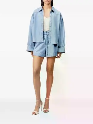 DRYKORN Edict Drawstring-waist Shorts - Blue