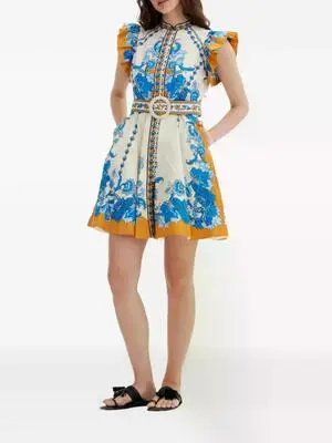 SCARLETT POPPIES Baronessa Ruffled Dress