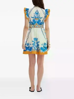 SCARLETT POPPIES Baronessa Ruffled Dress