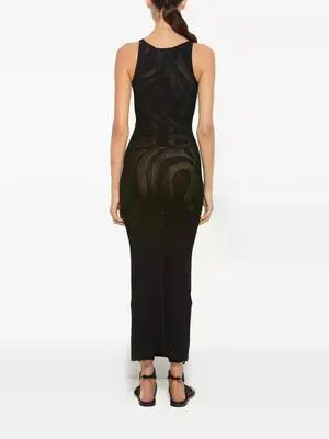 Emilio Pucci Seamless Fitted Dress In Marmo Jacquard