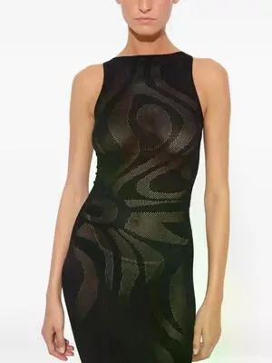 Emilio Pucci Seamless Fitted Dress In Marmo Jacquard