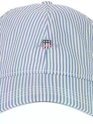Gant Striped Seersucker Cap