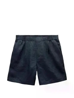 CHE Pleated Linen Shorts