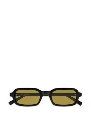 Saint Laurent Rectangle-frame Sunglasses - Black
