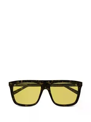 Saint Laurent Square-frame Sunglasses - Brown