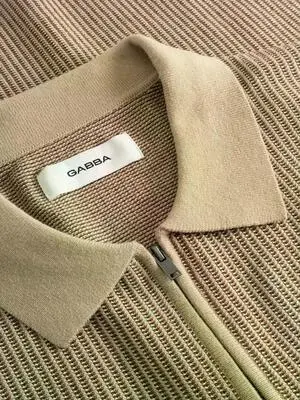 GABBA Oswald Retro Half-zip Polo Shirt