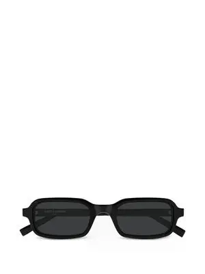 Saint Laurent Rectangle Frame Sunglasses - Black