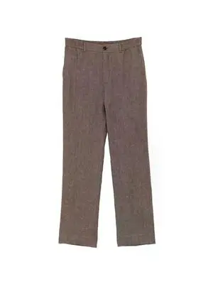 Incotex Elasticated Waistband Trousers - Brown