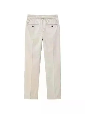 MASON'S Drawstring Waistband Pressed Crease Trousers