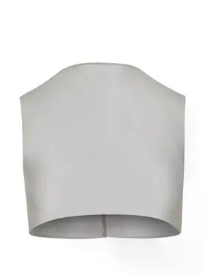 Rick Owens Sleeveless Crop Top - Neutrals