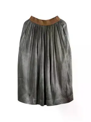 UMA WANG Gathered A-line Skirt