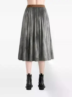 UMA WANG Gathered A-line Skirt