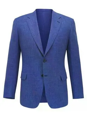 Brioni Notched-lapel Blazer - Blue