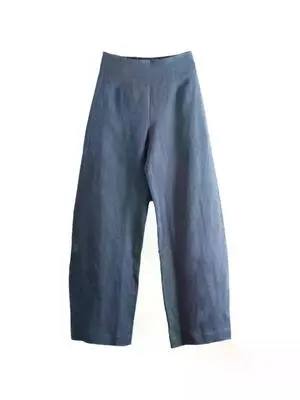 CORTANA Wide-leg Trousers - Blue