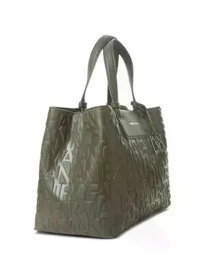 Armani Exchange Logo-embossed Tote Bag