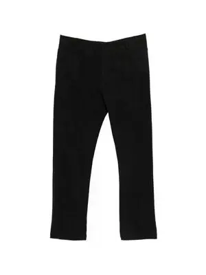 LABEL UNDER CONSTRUCTION Linen Chino Trousers - Black