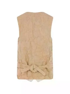 Comme Des Garçons Crochet-knit Waistcoat
