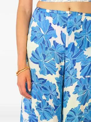 Poupette St Barth Clea" Floral Print Palazzo Pants