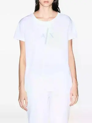 Armani Exchange Logo Print Cotton T-shirt