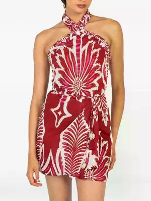 Poupette St Barth Manon Mini Dress - Red