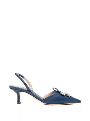 Rodo Slingback Pumps With Buckle Detail
