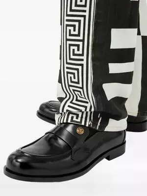Versace Medusa Biggie Leather Loafers