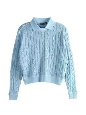 Polo Ralph Lauren Cable Knit Sweater - Blue