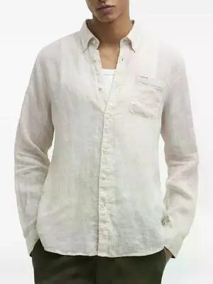 Barbour Linton Shirt - Neutrals