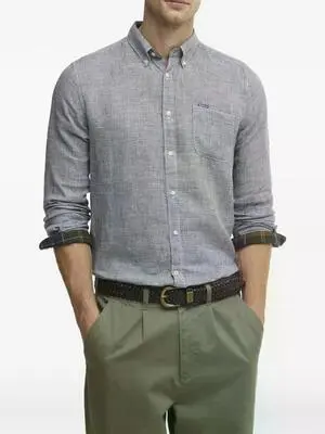 Barbour Linton Tailored Shirt - Blue