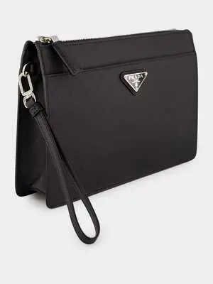 Prada Saffiano Leather Pouch