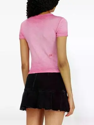 DIESEL® Pigment-dyed Graphic Print T-shirt