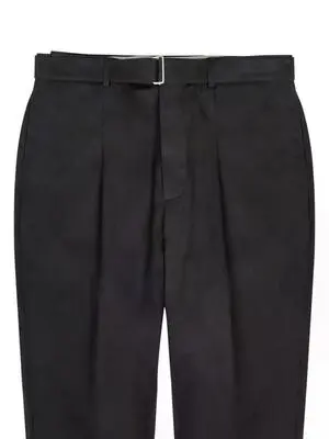 Officine Générale Hugo Buckle Pleated Trousers