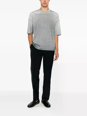 Emporio Armani Tailored Trousers - Blue