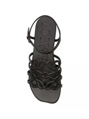 Loewe Anagram Cut-out Sandals