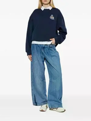 Munthe Embroidered Logo Sweatshirt