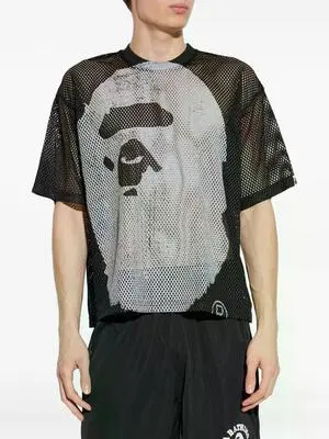 A BATHING APE Water Print Ape Head Relaxed-fit T-shirt