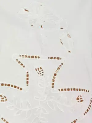 Munthe Nellamy Broderie Anglaise Cotton T-shirt