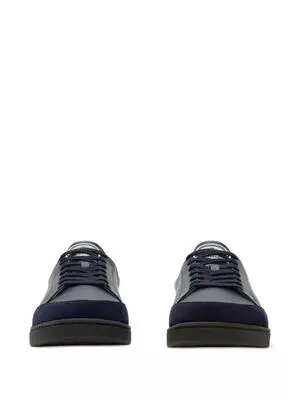 Burberry Leather And Suede Set Sneakers