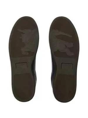 Burberry Leather And Suede Set Sneakers