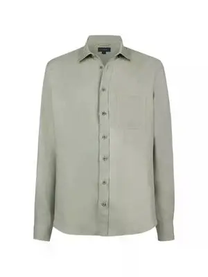 Sease Chest-pocket Long-sleeved Shirt - Green