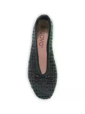 INUOVO Bow Detail Ballet Flats