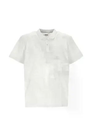 SLAM Logo-embroidered Polo Shirt - Grey