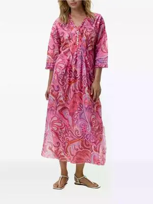 One Season Poppy Maxi Dress - Pink