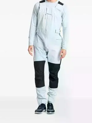 SLAM Panelled Sleeveless Jumpsuit - Grey