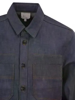 A.p.c. Contrast-stitched Denim Jacket