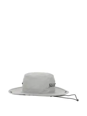 SLAM Logo Print Wide-brim Hat