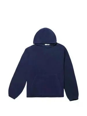RIER Fleece Texture Hoodie - Blue